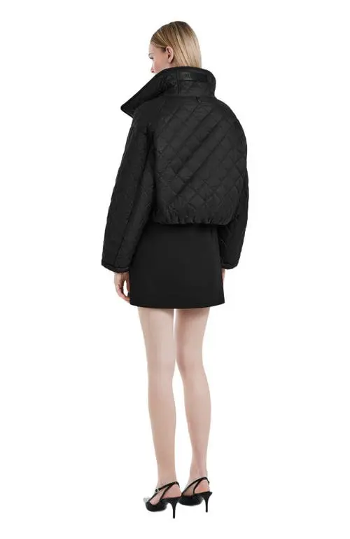 Rudsak Kalee Quilted Short Coat - Black