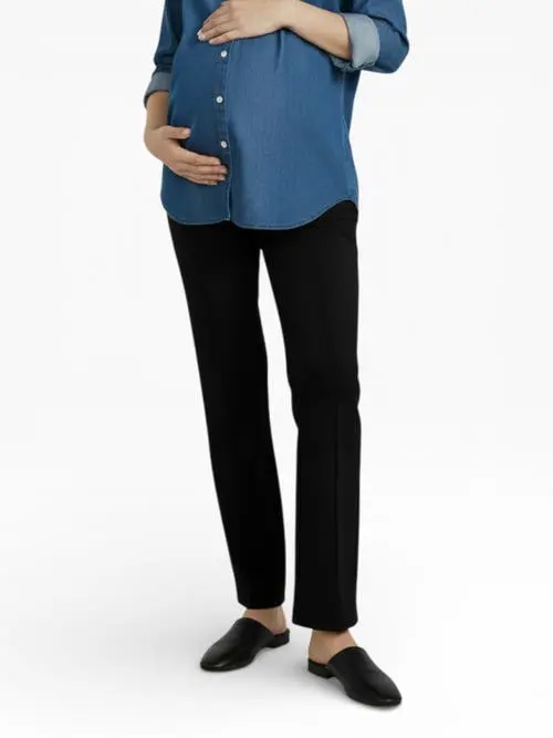 Motherhood Maternity Mia Secret Fit Over-the-belly Pants - Black