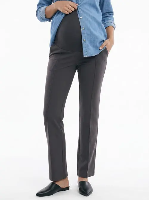 Motherhood Maternity Mia Secret Fit Over-the-belly Pants - Grey