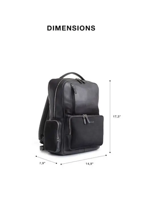 VELEZ Barceló 2.0 Multifunctional Leather Backpack
