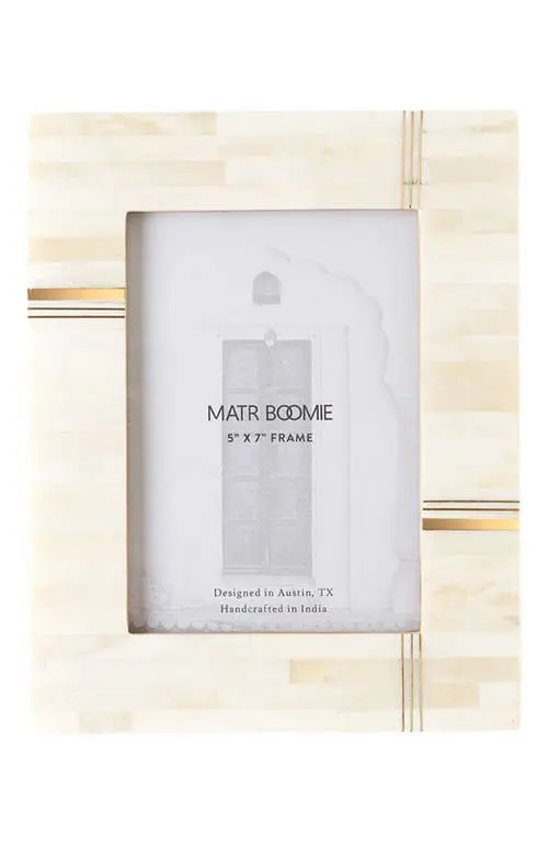 MATR BOOMIE Mukhendu Cream Picture Framecarved Bone