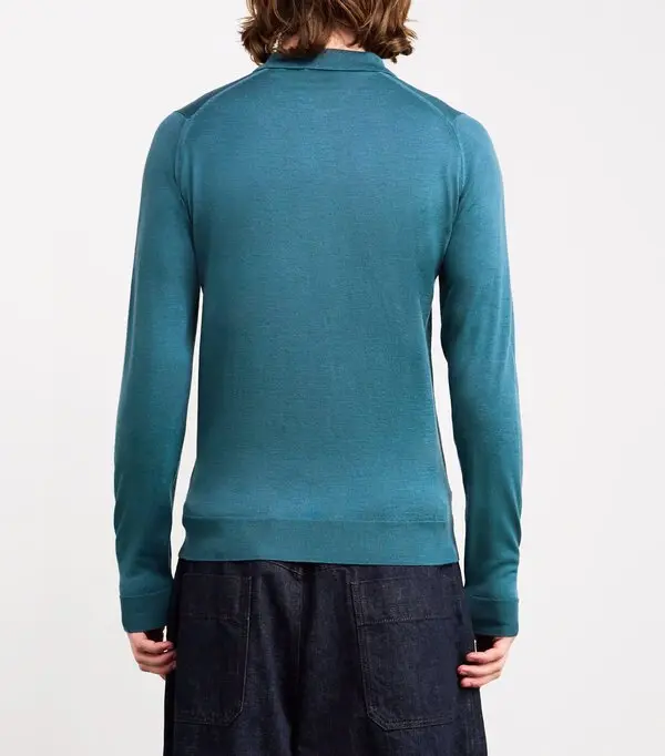John Smedley Merino Wool Belper Polo Shirt