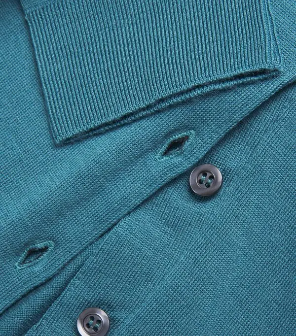 John Smedley Merino Wool Belper Polo Shirt