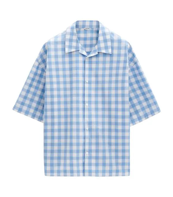 Loewe Cotton-blend Short-sleeve Shirt