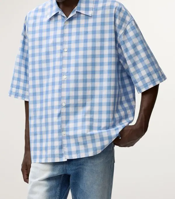 Loewe Cotton-blend Short-sleeve Shirt