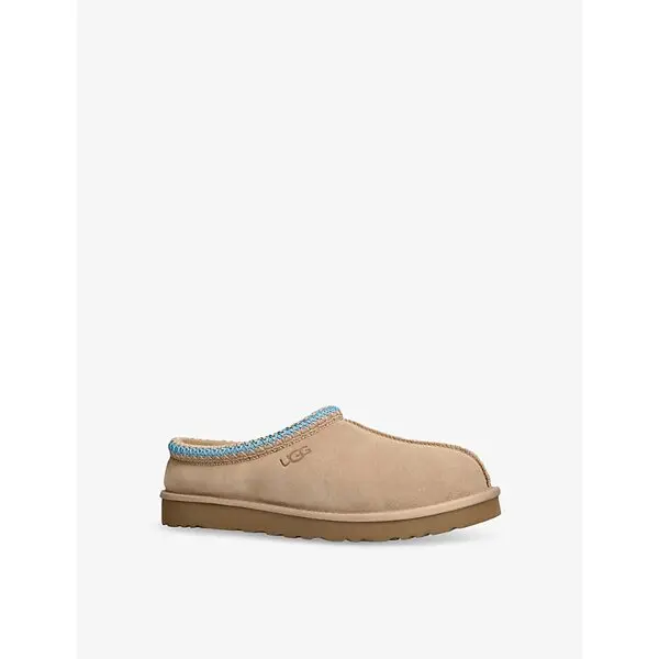 UGG Tasman Shearling-lined Suede Slippers - Bone