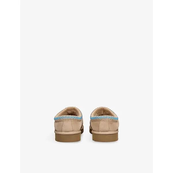 UGG Tasman Shearling-lined Suede Slippers - Bone