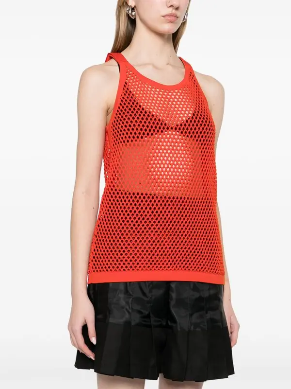 Helmut Lang Mesh Tank Top
