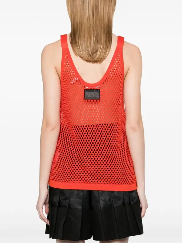 Helmut Lang Mesh Tank Top
