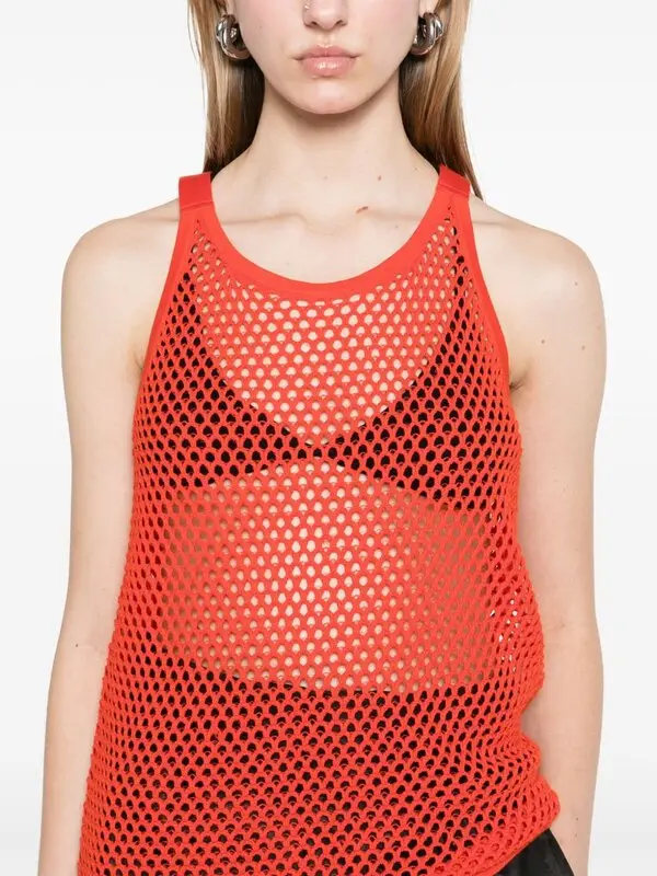 Helmut Lang Mesh Tank Top