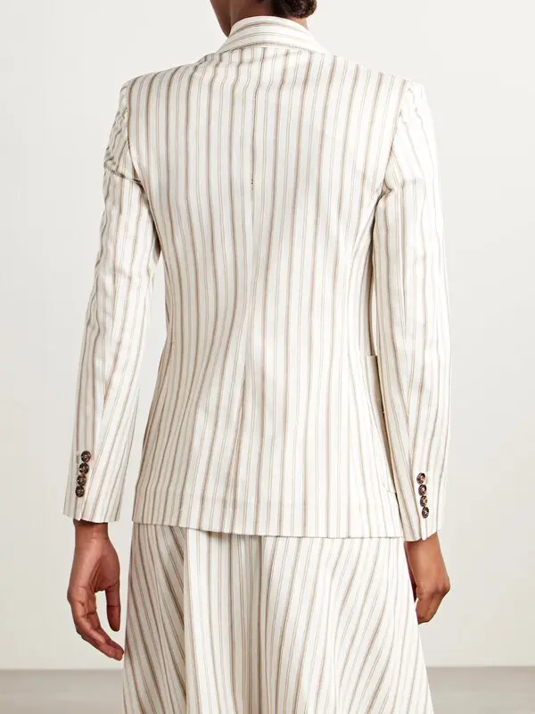 Max Mara Pensile Double-breasted Blazer - Ecru