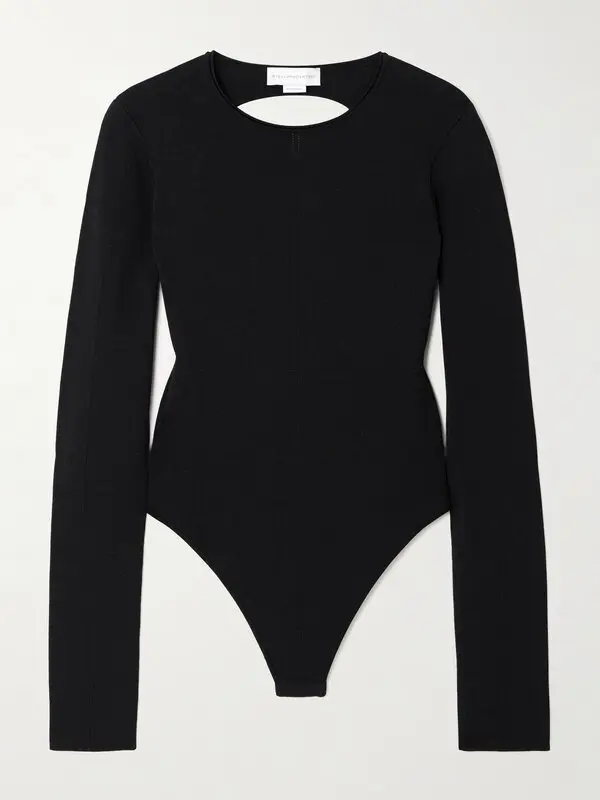 Stella McCartney Open-back Knitted Bodysuit
