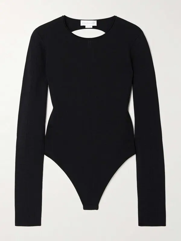 Stella McCartney Open-back Knitted Bodysuit