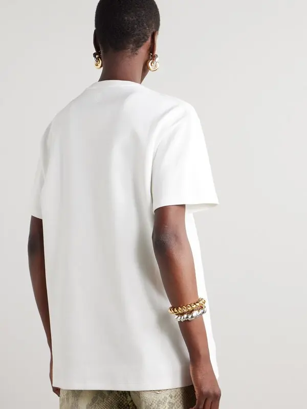 Loewe - LOEWE Printed Cotton-Blend Jersey T-shirt