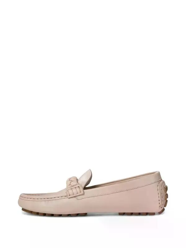 GIANVITO ROSSI Leather Loafers