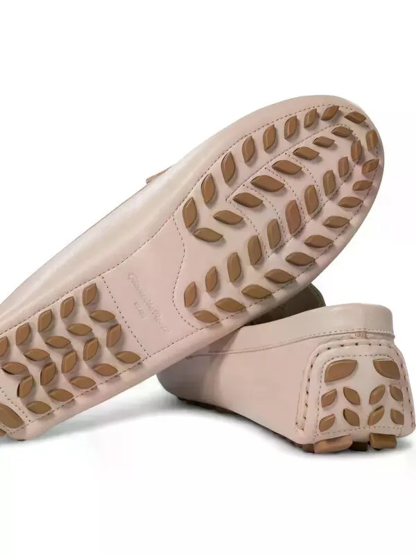 GIANVITO ROSSI Leather Loafers