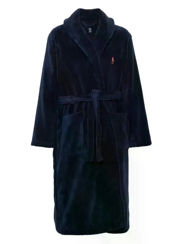 Polo Ralph Lauren Polo Pony-embroidered Robe - Blue
