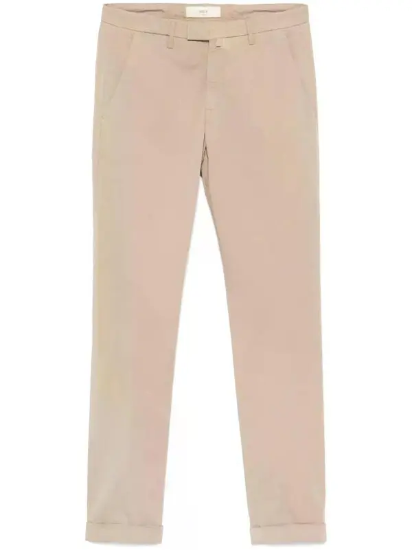 BRIGLIA 1949 Tapered Trousers - Brown