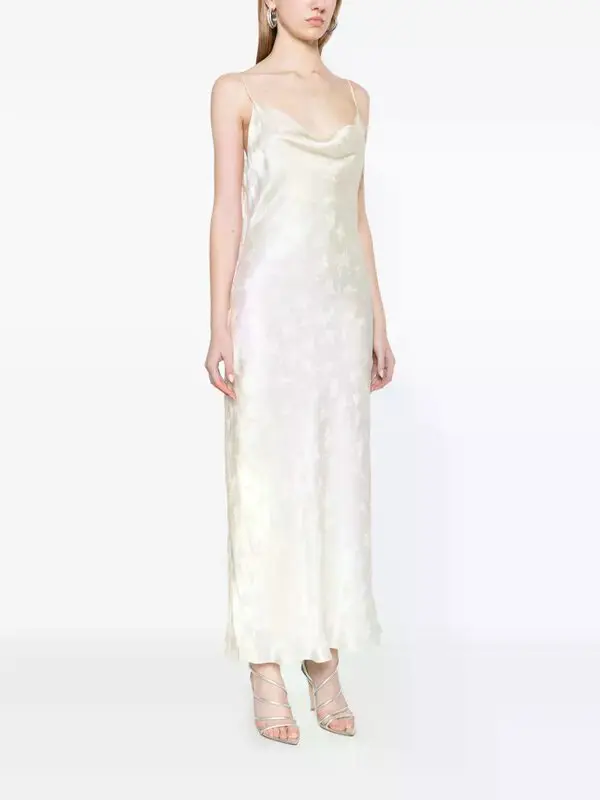 rotate bridal silk satin jacquard midi dress Rotate - Bridal silk satin jacquard midi dress