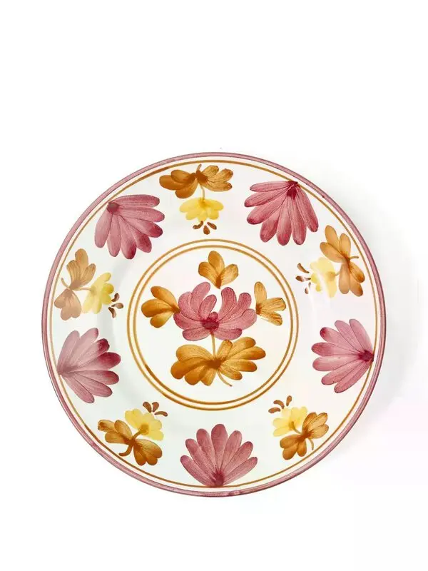 CABANA Blossom Dessert Plate - Yellow