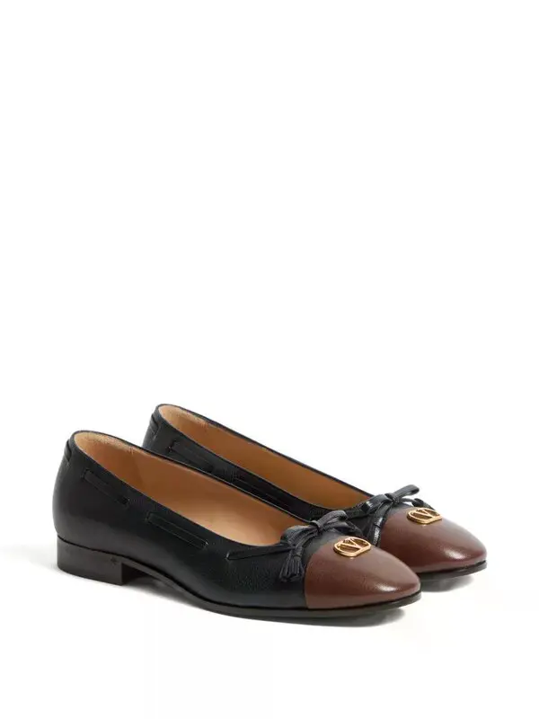 Valentino Garavani Ballerina Flats In Kidskin