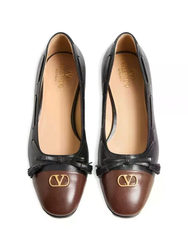 Valentino Garavani Ballerina Flats In Kidskin