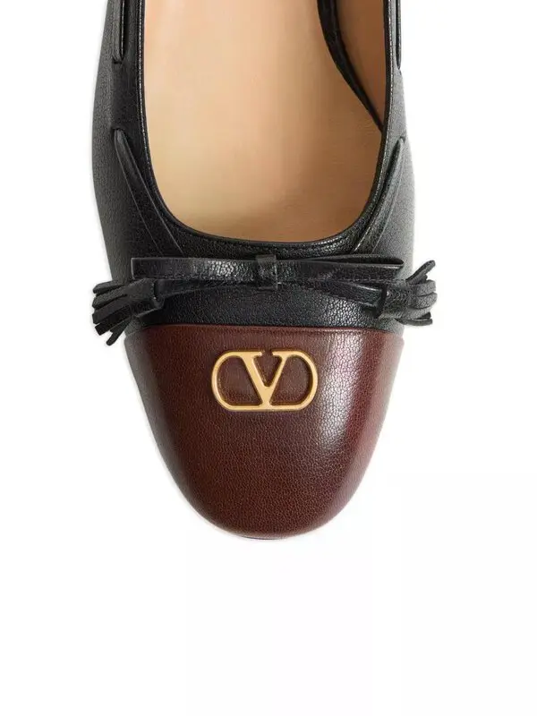 Valentino Garavani Ballerina Flats In Kidskin