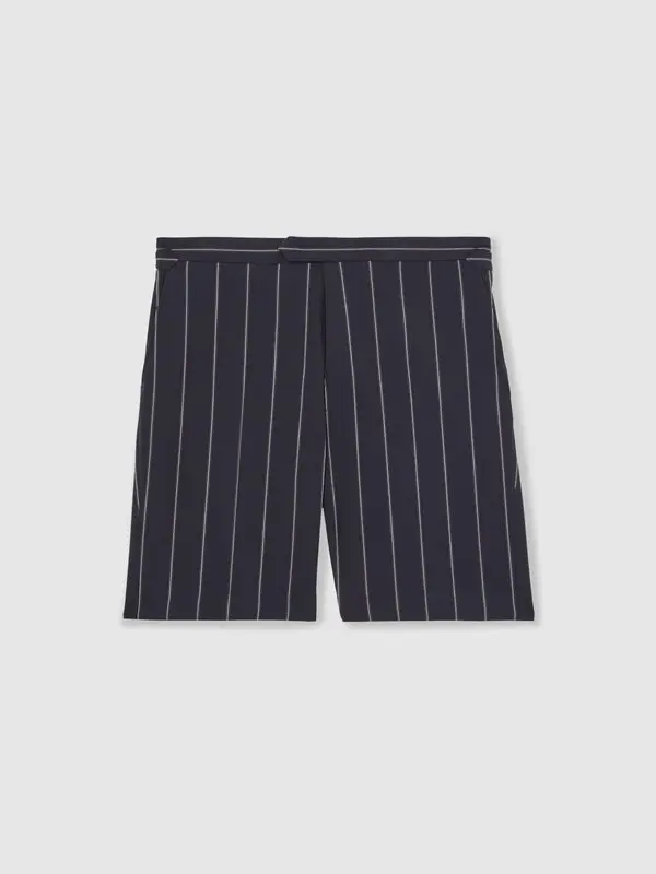 REISS Vine Striped Tailored Shorts
