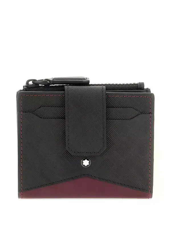 Montblanc Two-tone Leather Wallet - Black