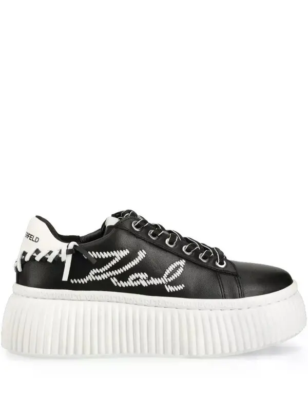 Karl Lagerfeld Logo-stitched Sneakers