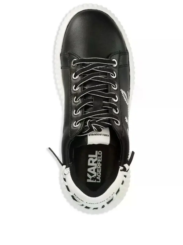 Karl Lagerfeld Logo-stitched Sneakers