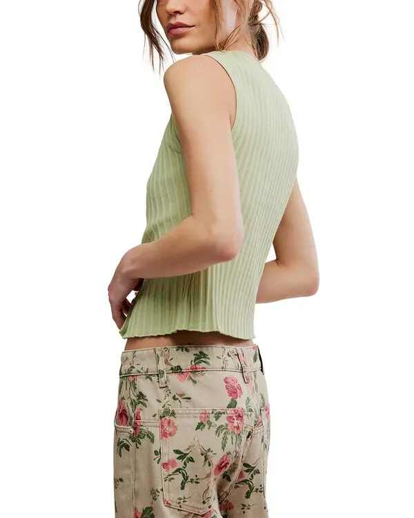 Free People Tilly Vest - Weeping Willow