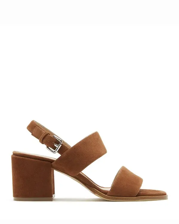 La Canadienne Flemming Suede Sandals - Cafe