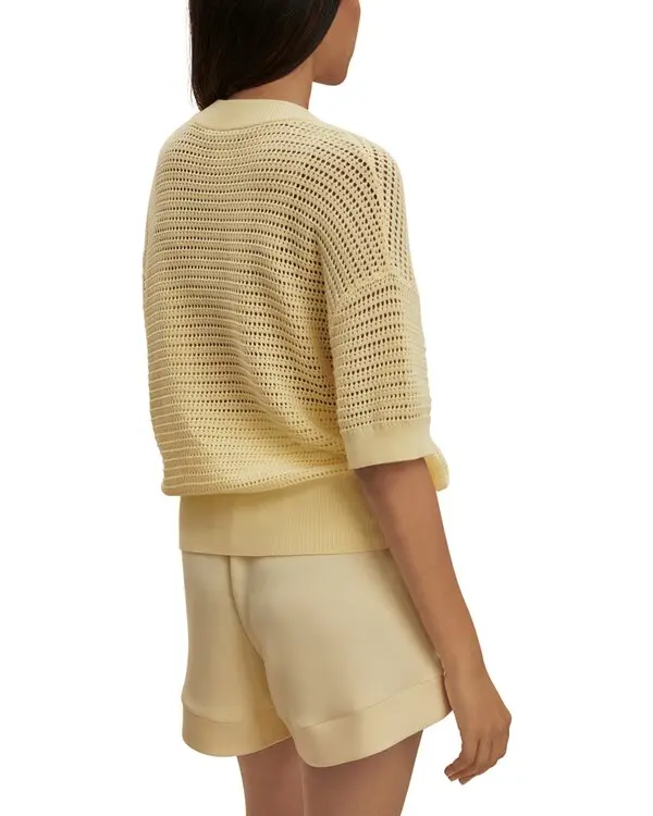 Varley Callie Knit Top - Anise Flow