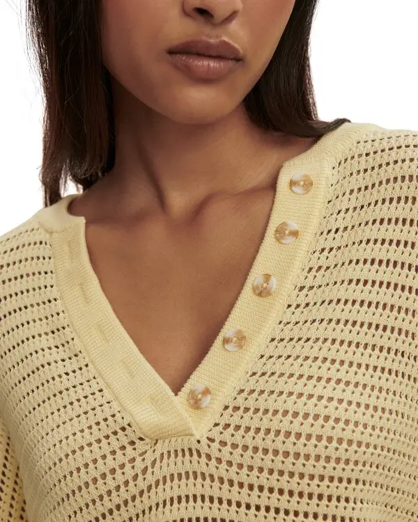 Varley Callie Knit Top - Anise Flow