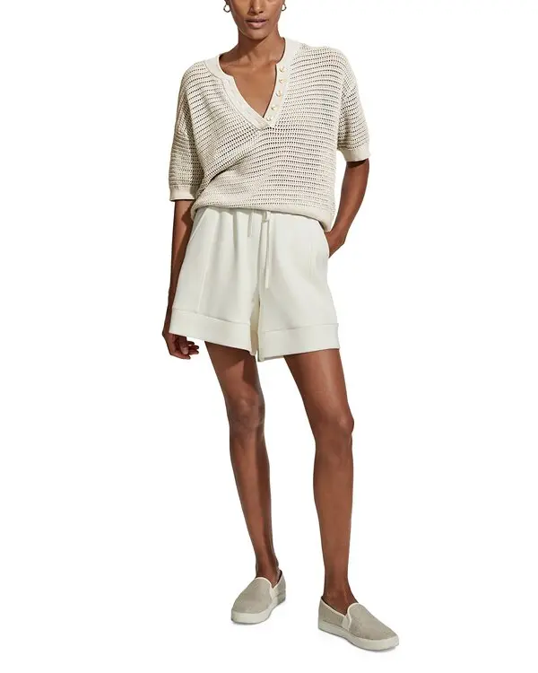 Varley Callie Knit Top - Egret