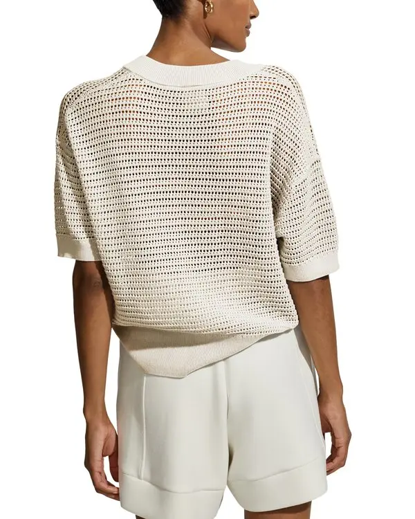 Varley Callie Knit Top - Egret