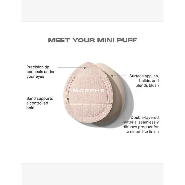 MORPHE Cloud Cushion Mini Puff Trio