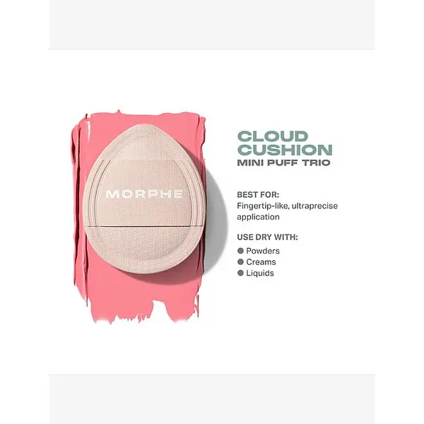 MORPHE Cloud Cushion Mini Puff Trio