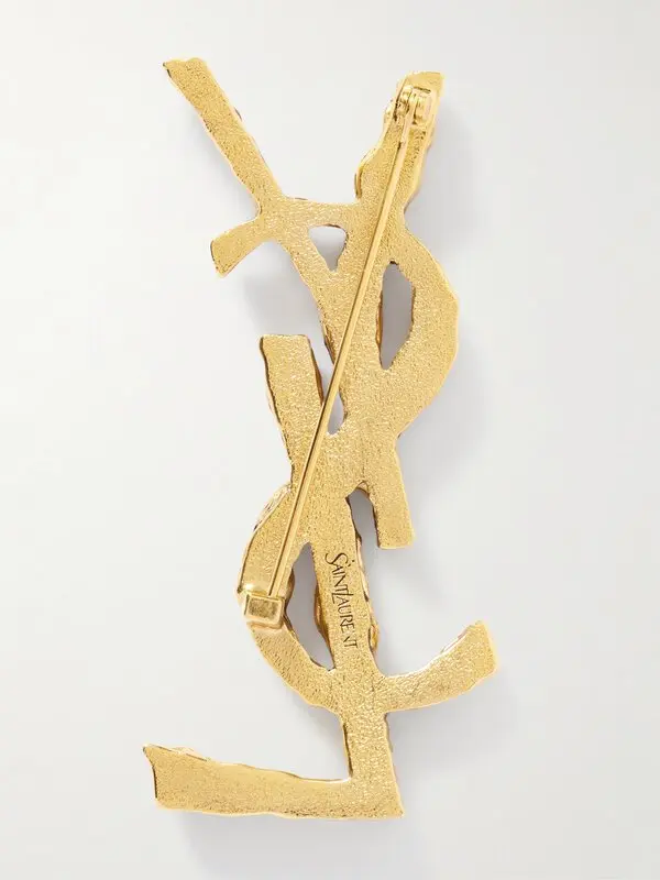 Saint Laurent Cassandre Brooch