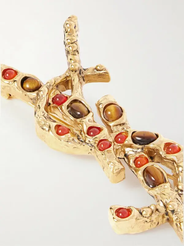 Saint Laurent Cassandre Brooch