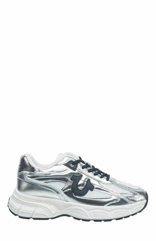 True Religion Onika Sneaker - Silver Multi