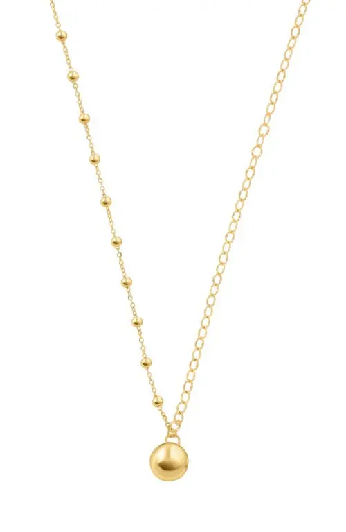 Bony Levy 14k Gold Ball Pendant Necklace - 14k Yellow Gold