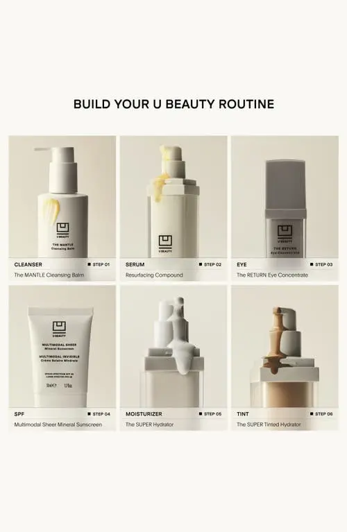U BEAUTY Multimodal Sheer Mineral Sunscreen Spf 25 - No Color