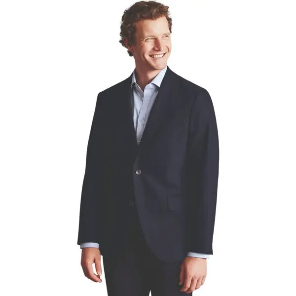 CHARLES TYRWHITT Proper Blazer - Navy