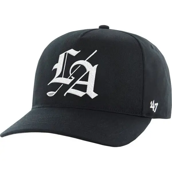 '47 Tgl Los Angeles Golf Club Hitch Adjustable Cap - Black