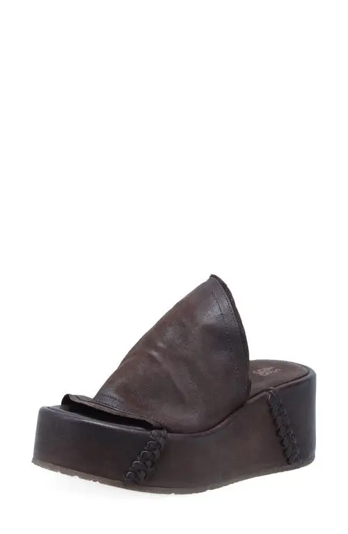 A.S.98 Marlon Platform Sandal - Brown