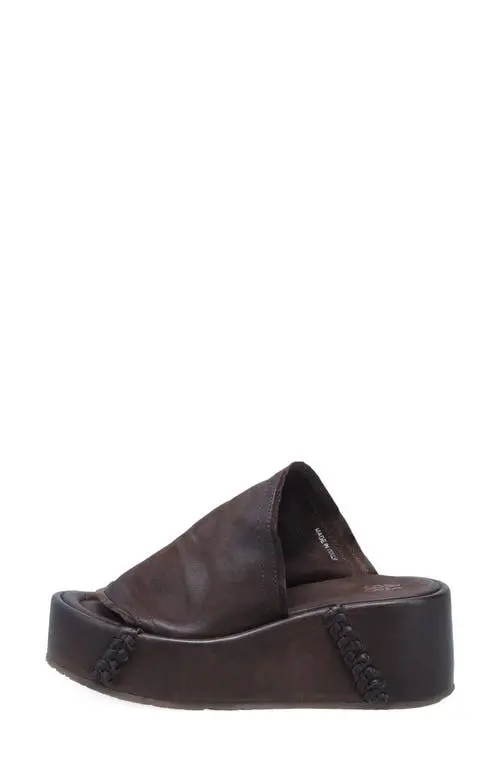 A.S.98 Marlon Platform Sandal - Brown