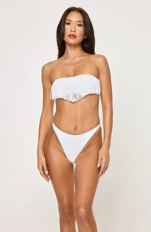 L*Space Leilani Bikini Bottom - White
