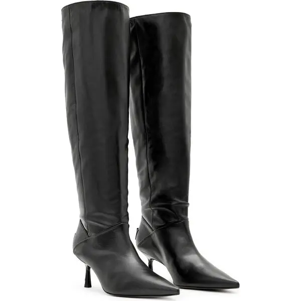 ALLSAINTS Odyssey Slouch Leather Boots
